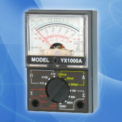 Мультиметр YX-1000A, Аналоговый стрелочный мини-мультиметр , S-Line
