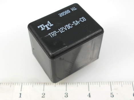 РЕЛЕ TRP-12VDC-SA-C8, [=12В][1гр.на перекл.][40А ~60B/=15В], TTi